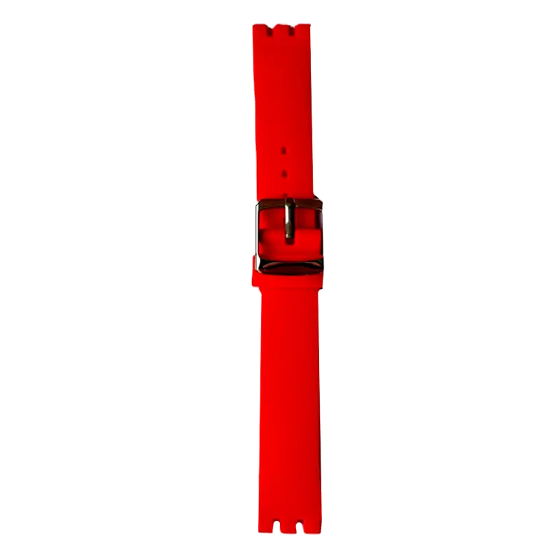 SWATCH SILIKONSKI KAIŠ 17MM CRVENA BOJA SW17.19