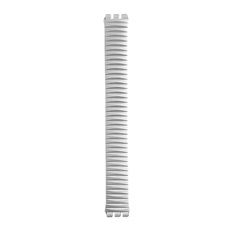 SWATCH KAIŠ RASTEGLJIVI 19MM SREBRNI SW19.06