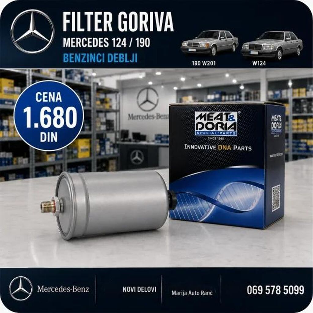 MERCEDES PUMPA ZA GORIVO 6 BAR AKUMULATOR GORIVA | Pumpa za gorivo