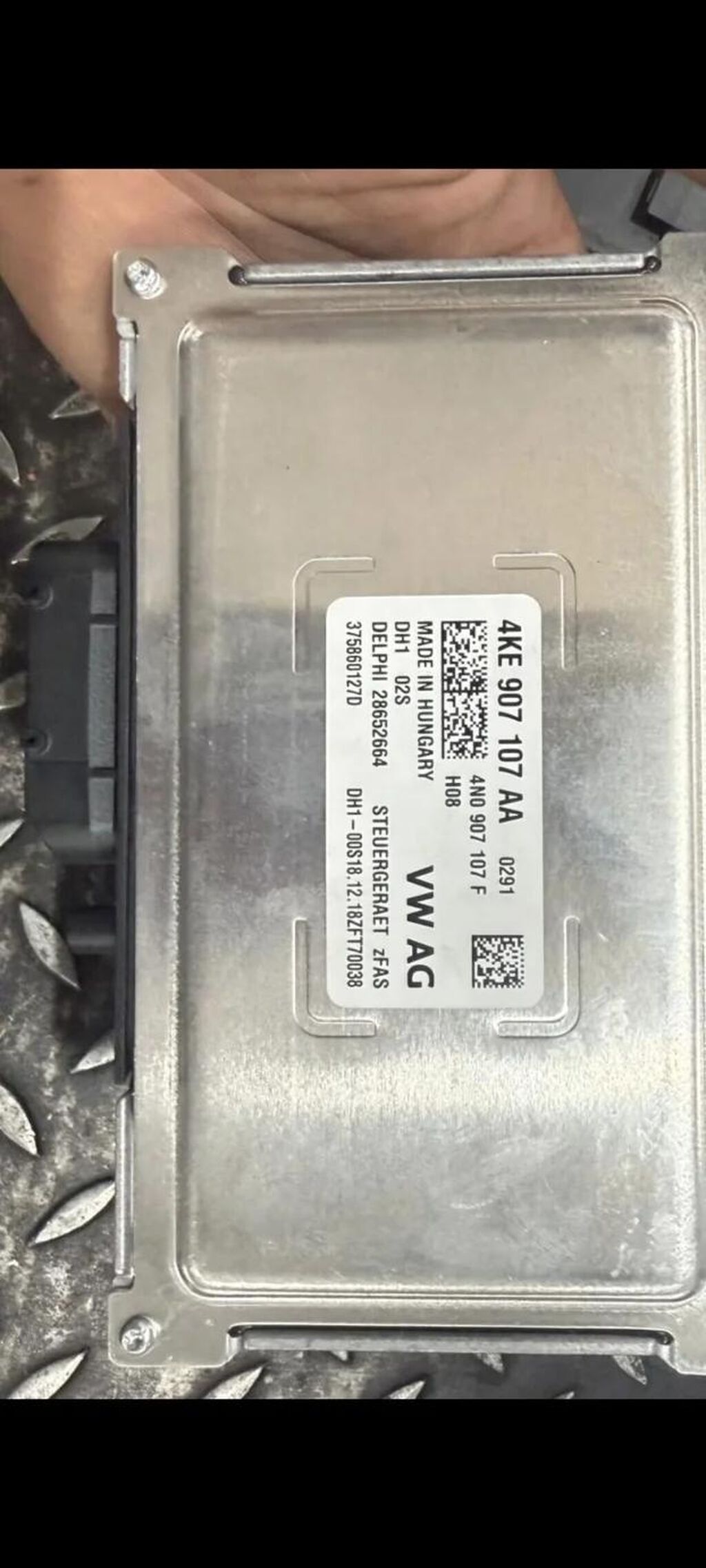 AUDI A6 C8 DRIV ASS CONTROL UNIT KODUL 4KE907107AA | Audi altina
