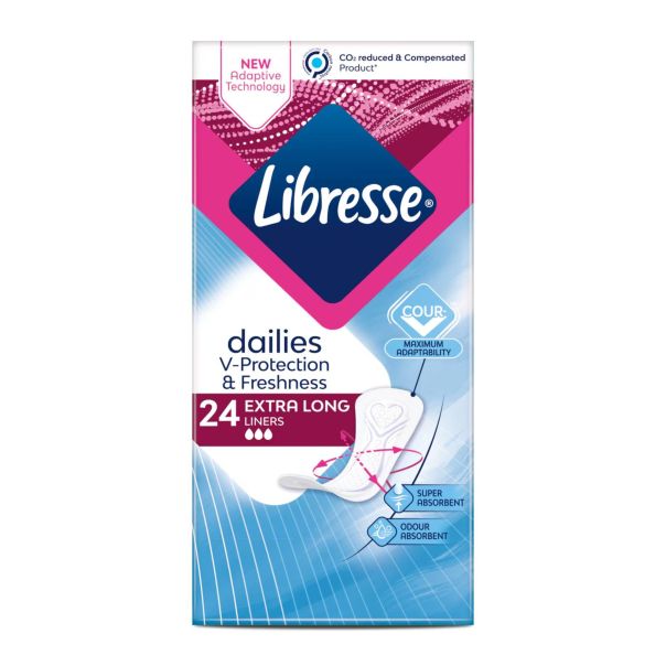 LIBRESSE Extra Long dnevni ulošci 24 kom