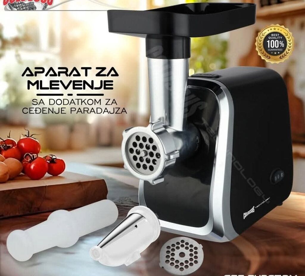 Fa,, Električni aparat za mlevenje mesa sa dodatkom za ceđenje