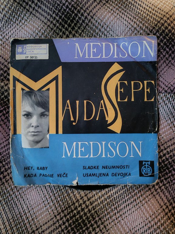 Vinil ploča (EP) – Majda Sepe: Medison Izdavač: Produkcija