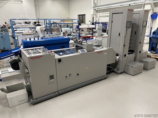 Proizvođač brošura
Horizon VAC-100a + VAC-100c + SPF-20A + FC-20A Booklet Maker