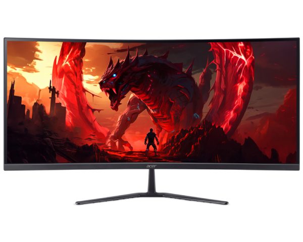 ACER 34 inča Nitro ED340CURJ0BMIIPX ED0 UWQHD 3440×1440 VA 120 Hz zakrivljeni gaming monitor