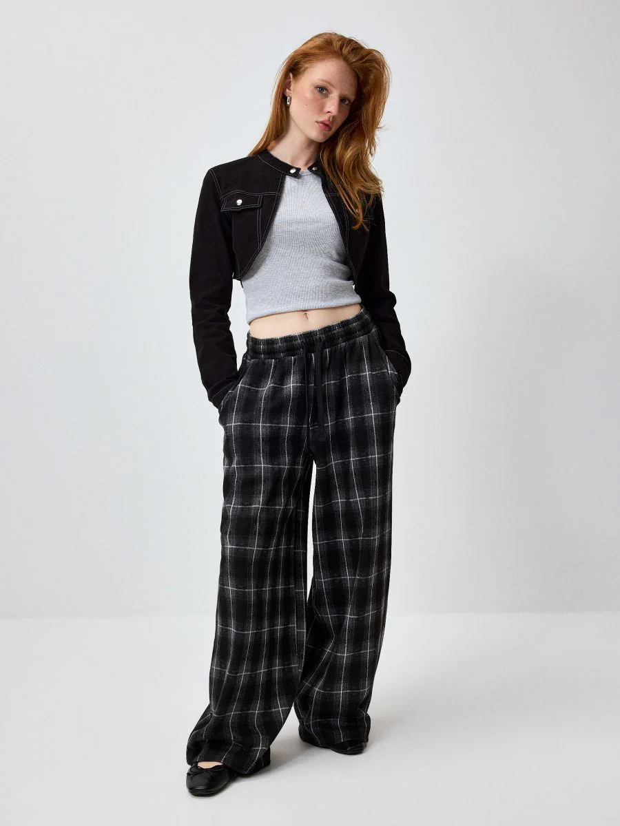 Wide leg pantalone