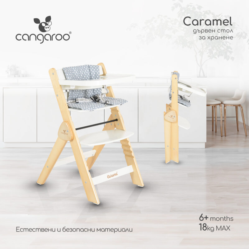 Cangaroo Caramel hranilica – Bela