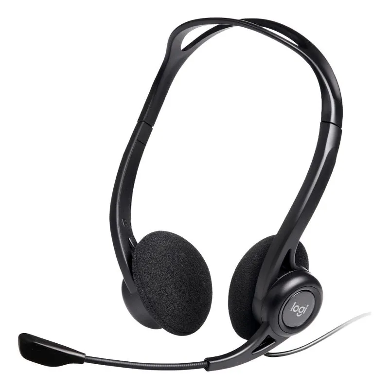 Slušalice Logitech PC960 USB Stereo Headset OEM Black, 981-000100