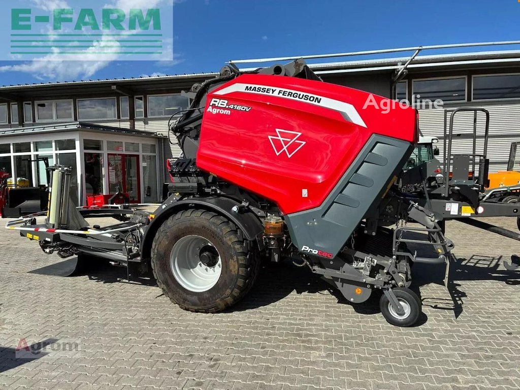 Massey Ferguson rb 4160 protec balirka za četvrtaste bale