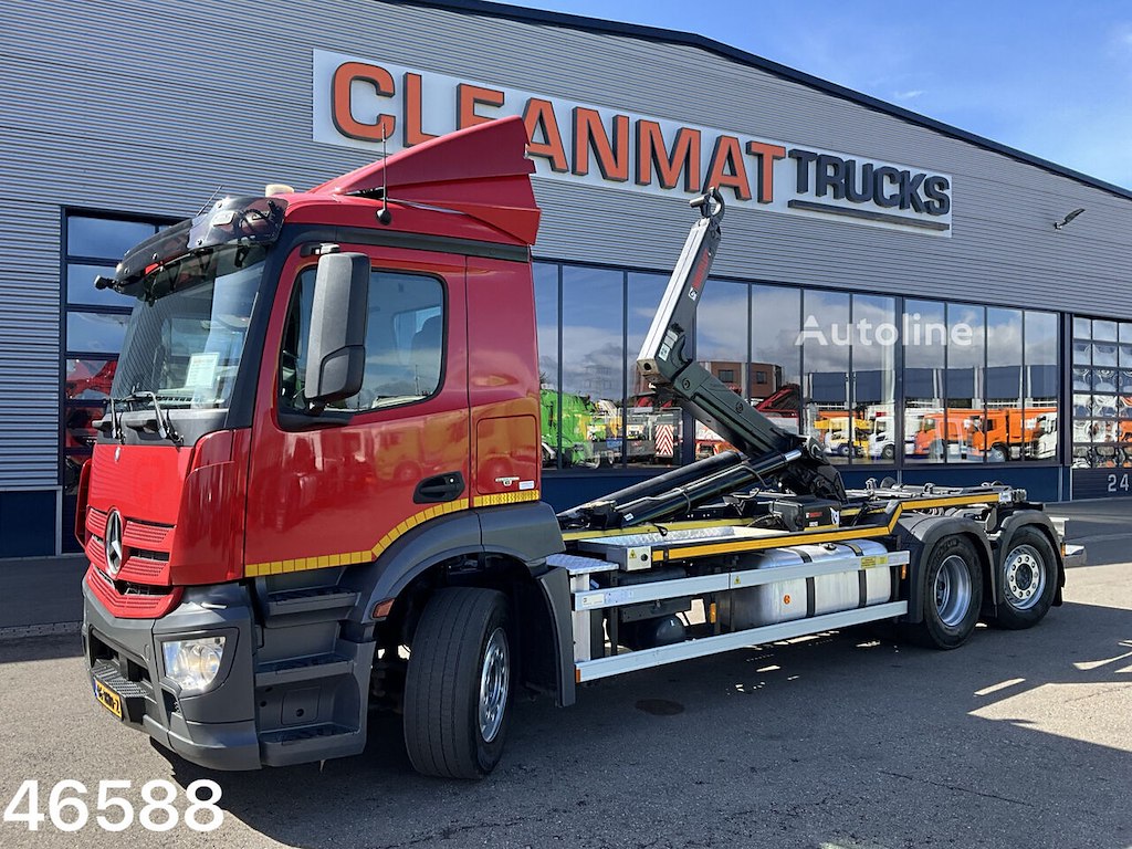 Mercedes-Benz ANTOS 2643 Euro 6 Multilift 26 Ton haakarmsysteem kamion rol kiper