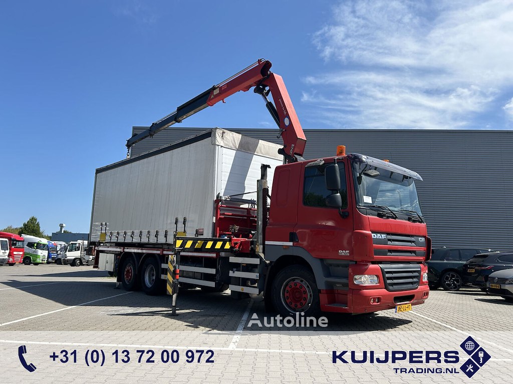 DAF CF 85 360 Euro 5 / 233 dkm / Curtainside Box kamion sa klizna zavesa cerada