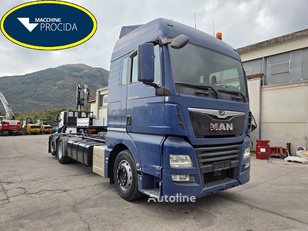 MAN TGX 26.420 vozilo za prevoz kontejnera