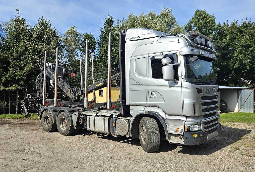 Scania R620 kamion za prevoz drva