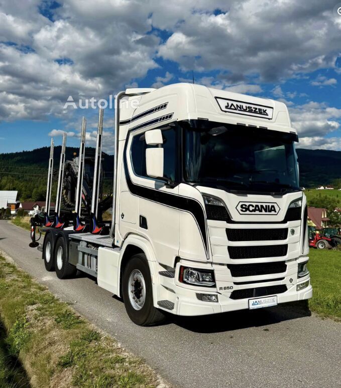 Scania R650 kamion za prevoz drva