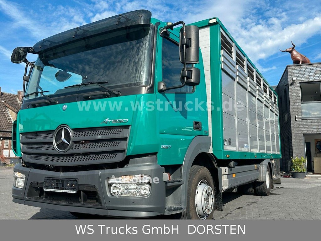 Mercedes-Benz Atego 1327 Menke Einstock kamion za prevoz stoke