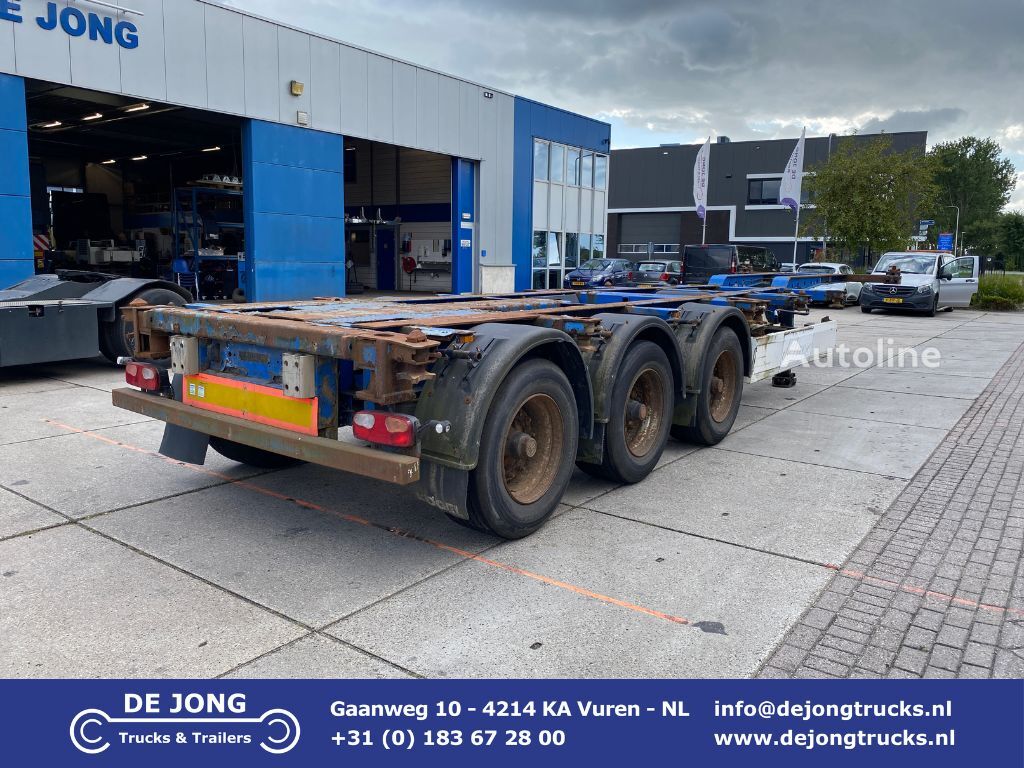 Krone SD 27 / Conatiner chassis / ADR / 45FT / BPW poluprikolica za prevoz kontejnera