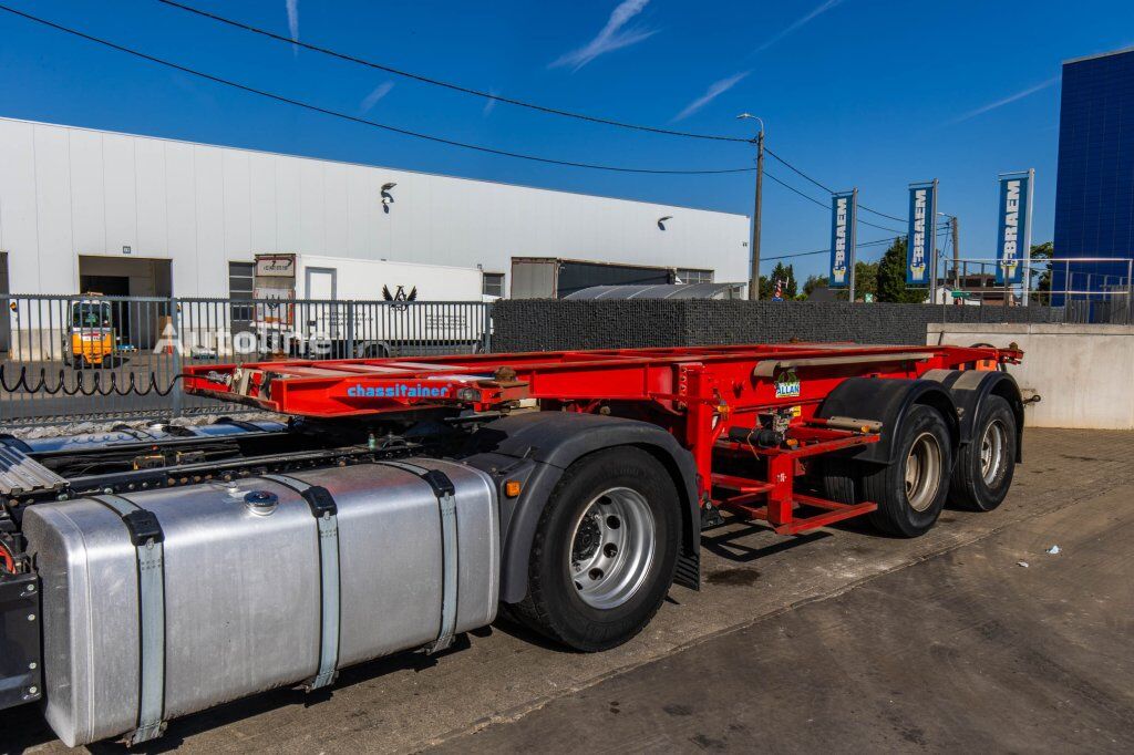 Asca BI-TRAIN 20''+ SELLETTE/FIFTH WHEEL poluprikolica za prevoz kontejnera