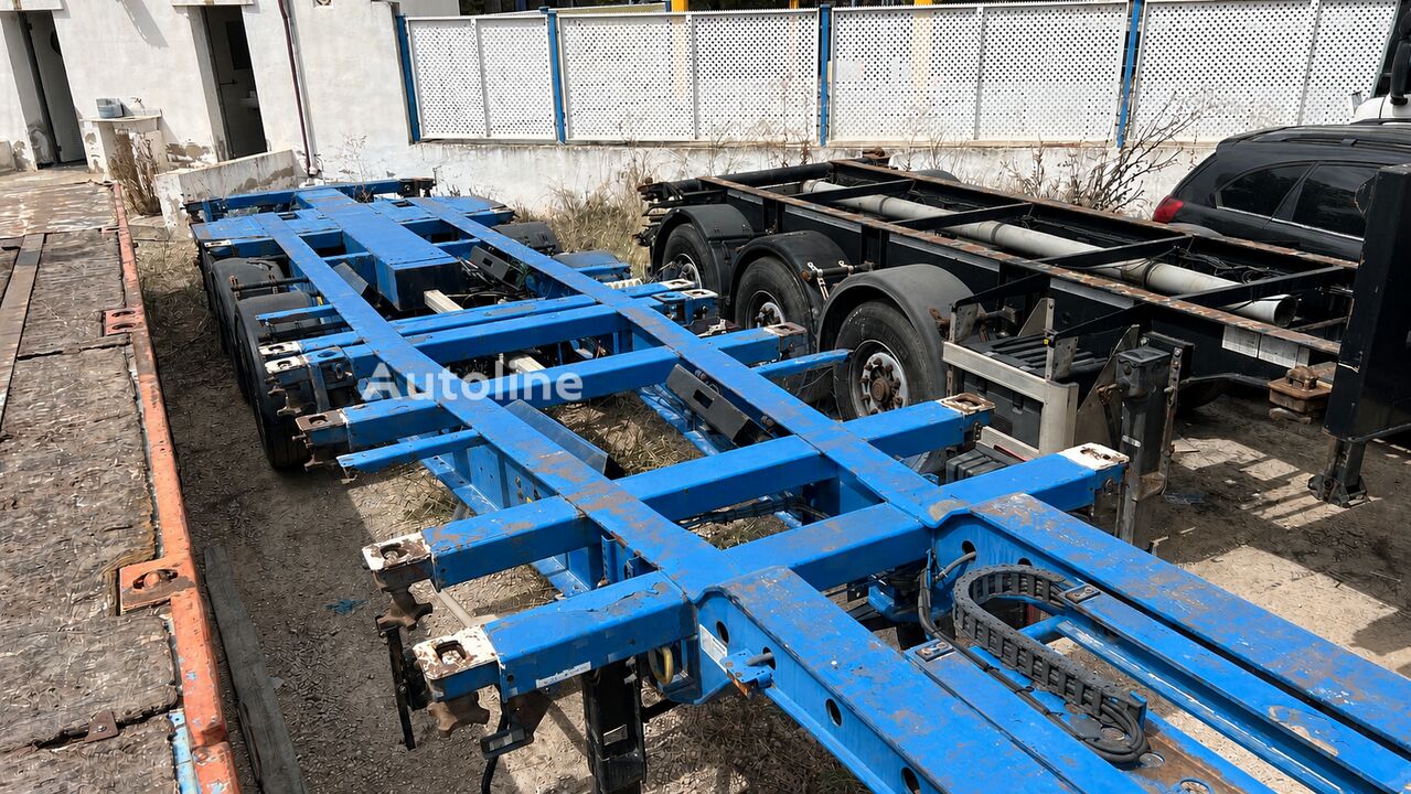 Krone EXTENSIBLE poluprikolica za prevoz kontejnera