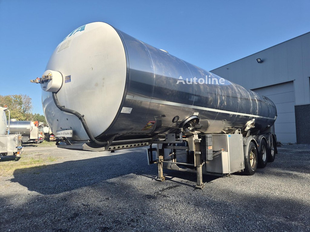 ETA 29000L INSULATED INOX TANK - 1 COMP - PUMP cisterna za prevoz hrane