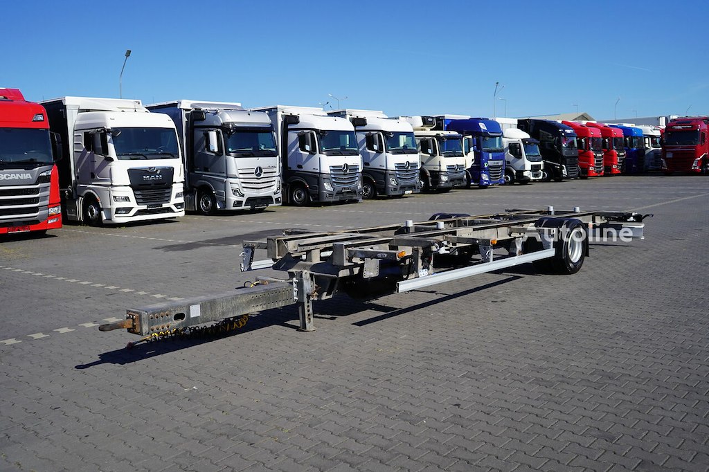 Wielton WECON / TANDEM / BDF / 7,15 , 7,45 , 7,82 M / MEGA prikolica šasije