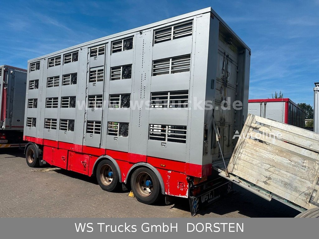Michieletto 4 Stock Hubdach prikolica za prevoz stoke