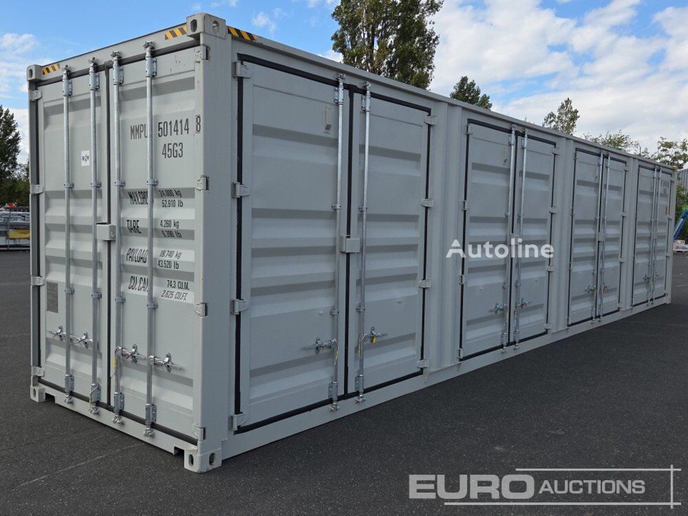 Prodaje se One Side Multi-Door, 4 Doors kontejner 40 stopa na aukciji