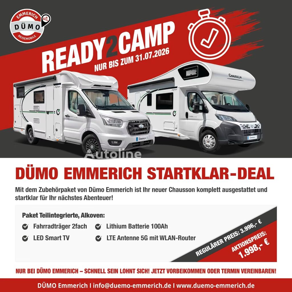 Chausson 640 TI FIRST LINE poluintegrisani kamper