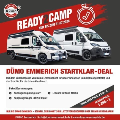 Chausson C656, Alkoven, neues Modell, MJ25 kamper kombi