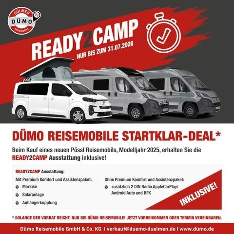 Pössl POESSL Summit Shine 600 R S Plus | Weiß*Regen&Licht S kamper kombi