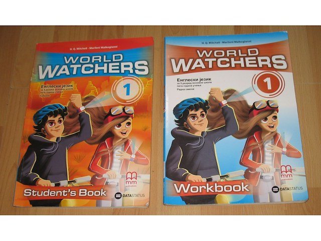 5. WORLD WATCHERS 1 UDZBENIK + RADNA SVESKA DATA STATUS