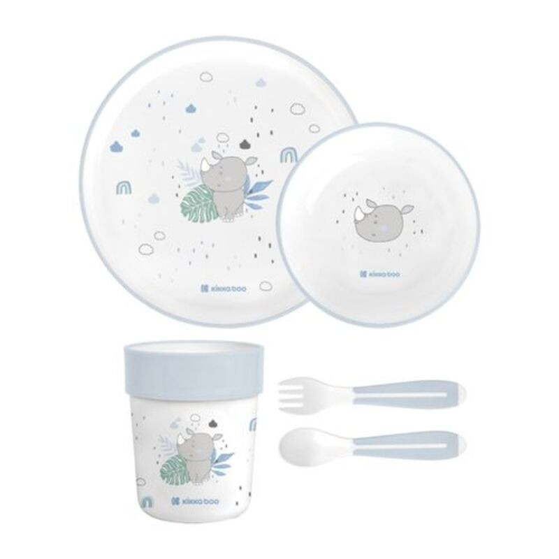 Kikka Boo set za hranjenje 4/1 Savanna, blue