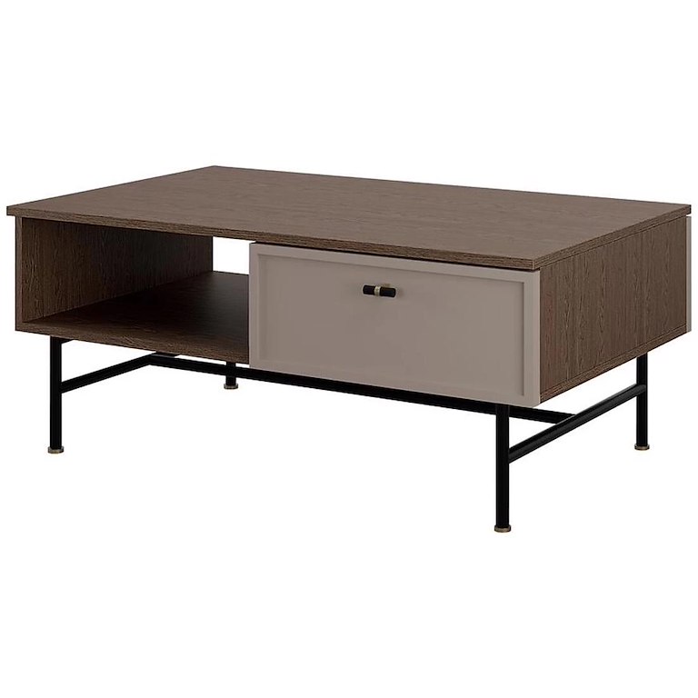 Elora 14 stolic 63x92x49 cm balticka oluja/toffee