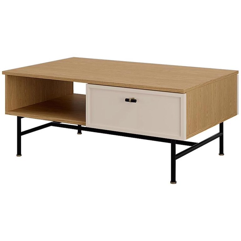 Elora 14 stolic 63x49x92 cm hrast/makadamija