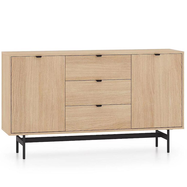 Reyno komoda 150x40x85 Oak Mavelie