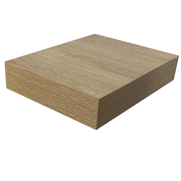 Ligno zidna polica 20x26x5 hrast