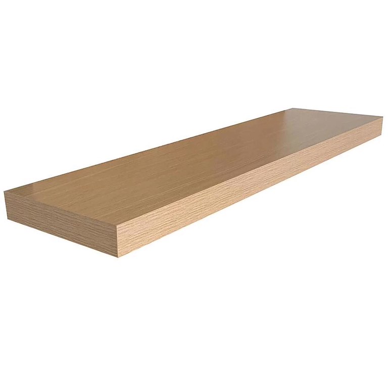 Ligno zidna polica 80x26x5 hrast