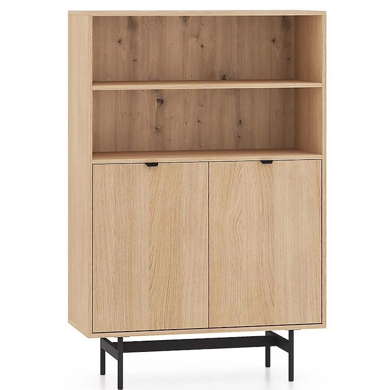 Reynos vitrina 92x40x140 hrast