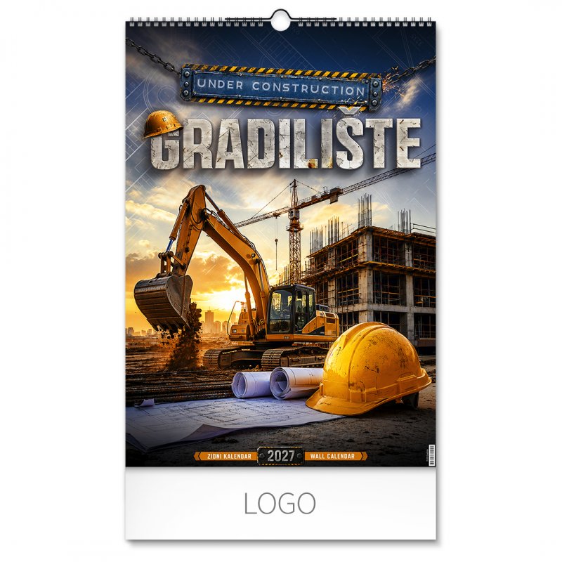 GRADILIŠTE, zidni kalendar: 7 listova, dvomesečni