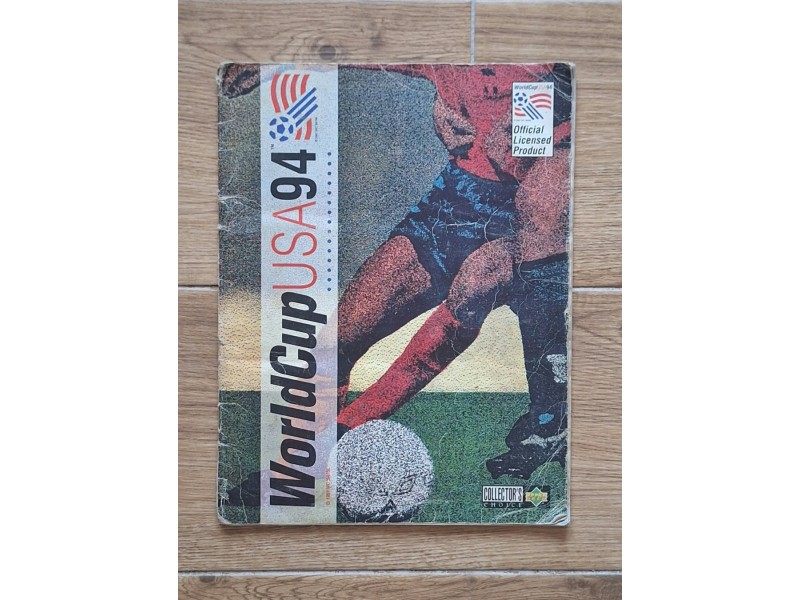 World Cup USA 94 album (Upper Deck) 30% pun