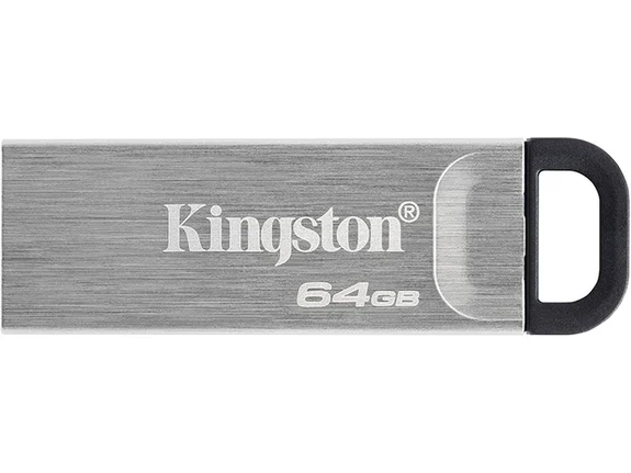 USB Flash memorija Kingston Data Traveler Kyson 3.2 200MB/s DTKN 64GB srebrna