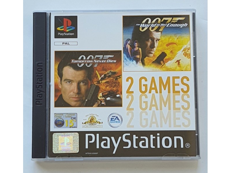 PS1 - James Bond 007: 2 Games [UK]