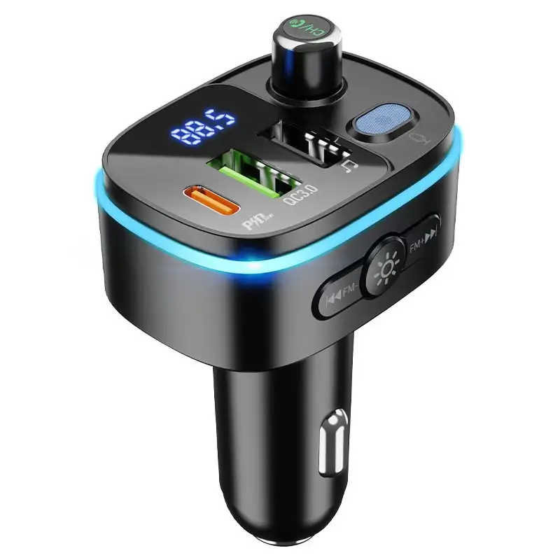 HOCO E62 Fast FM Transmitter, Brzi punjac za auto