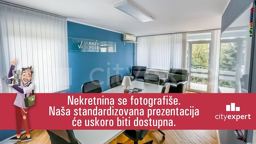 Poslovni prostor za izdavanje BEZ PROVIZIJE: Trosoban, 70m², Bulevar Zorana Đinđića, Novi Beograd - 800€