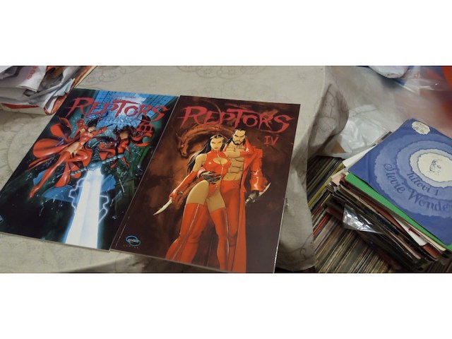 REPTORS 1 - 4 KOMPLET-- MARINI &; DUFAUX