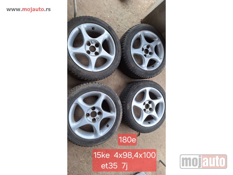 alu felne,zim gume14"4x98,15"4x100,15"4x98,14 4x108 i 17"