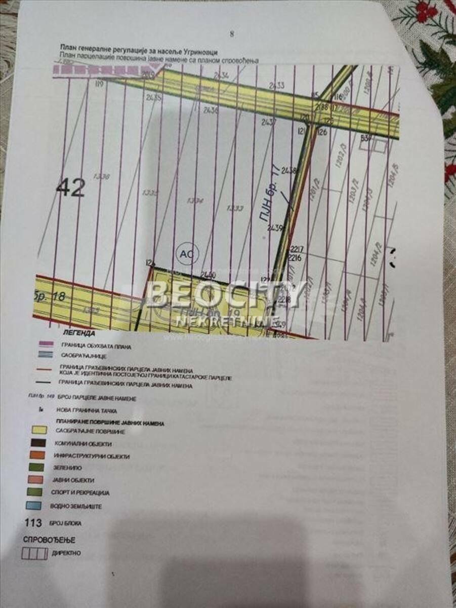 Plac, Beograd – Ugrinovci | Prodaja · 8500m² · 750.000€