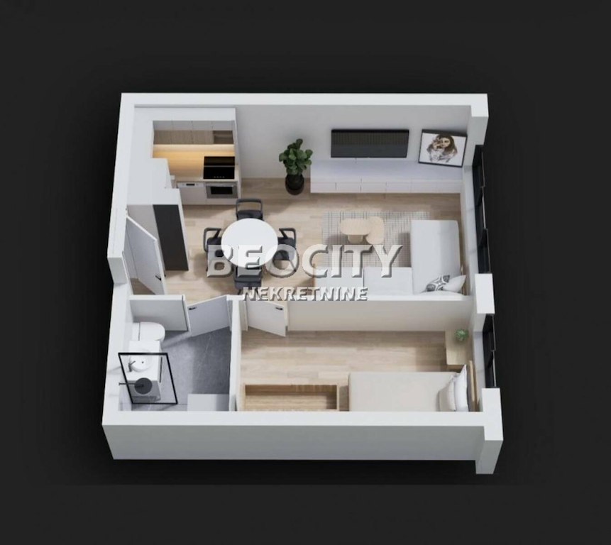 Dvosoban stan, Novi Sad | Prodaja · 32m² · 88.000€