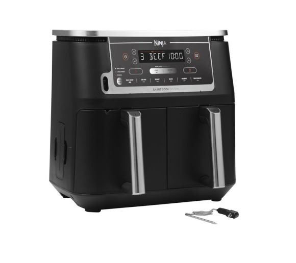 Air fryer NINJA AF451EU dupla korpa/2470W/9.5L/crna