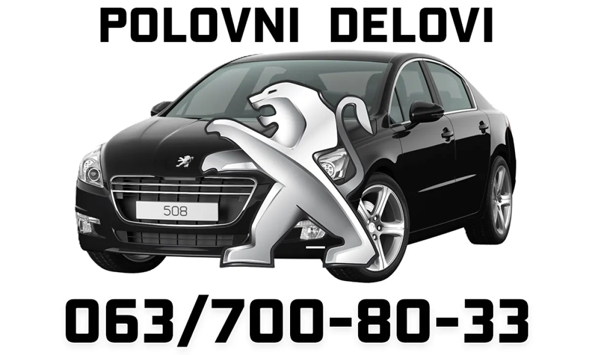 POLOVNI DELOVI ZA PEUGEOT