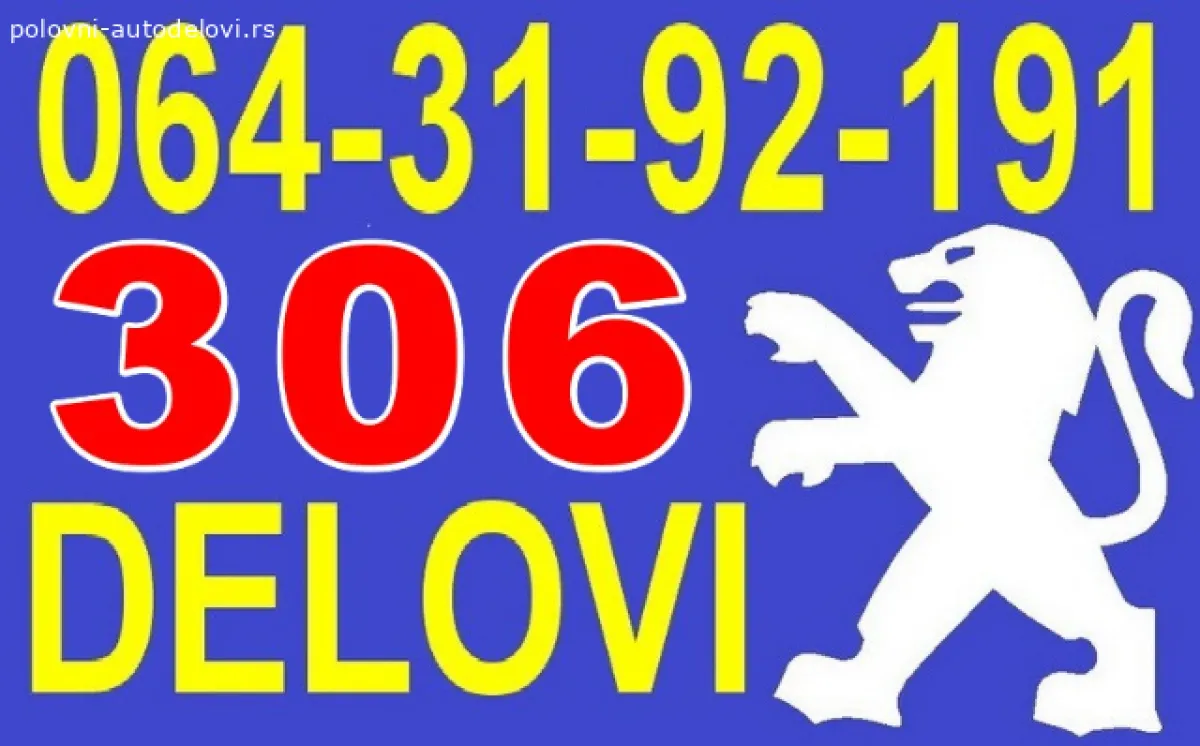 Pežo 306 Amortizer Ležaj Opruga i DELOVI razni